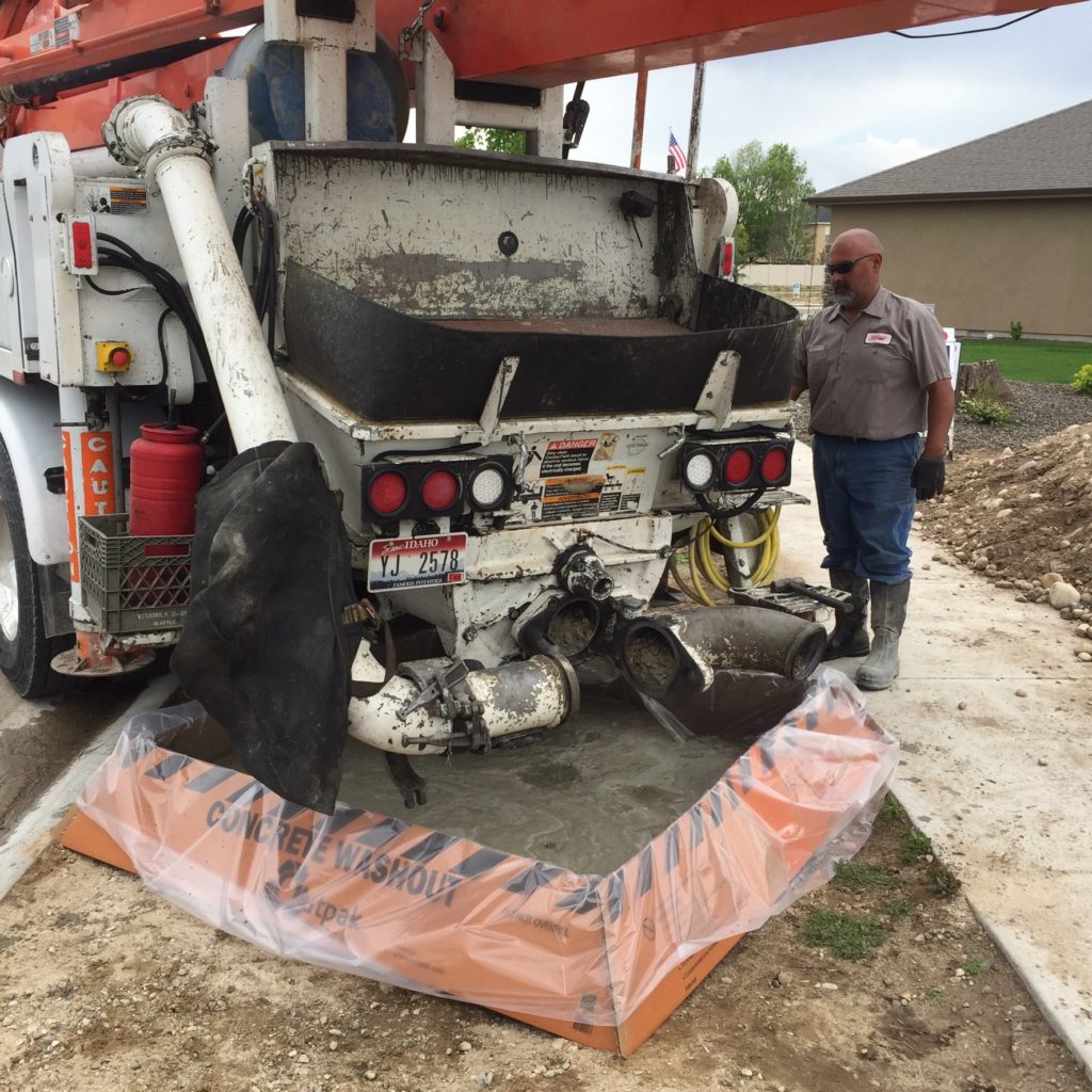 Concrete Washout Box | Cement Washout Box - Outpak