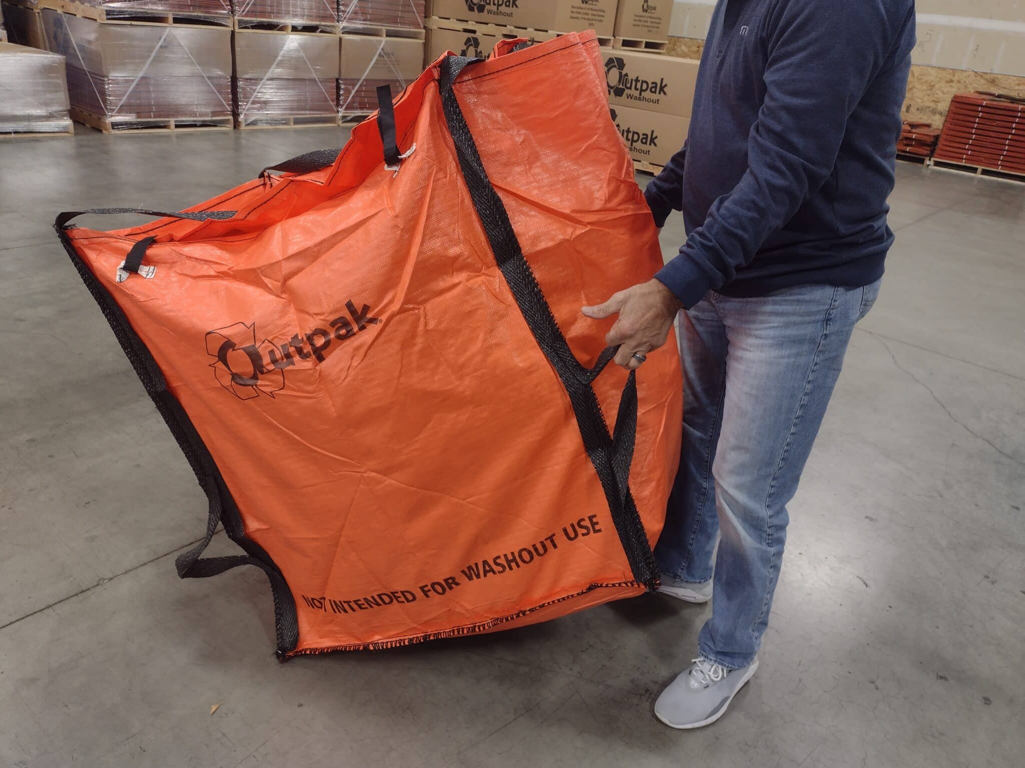 Outpak Debris Bag | Heavry Duty Re-Usable Yard Waste Bag